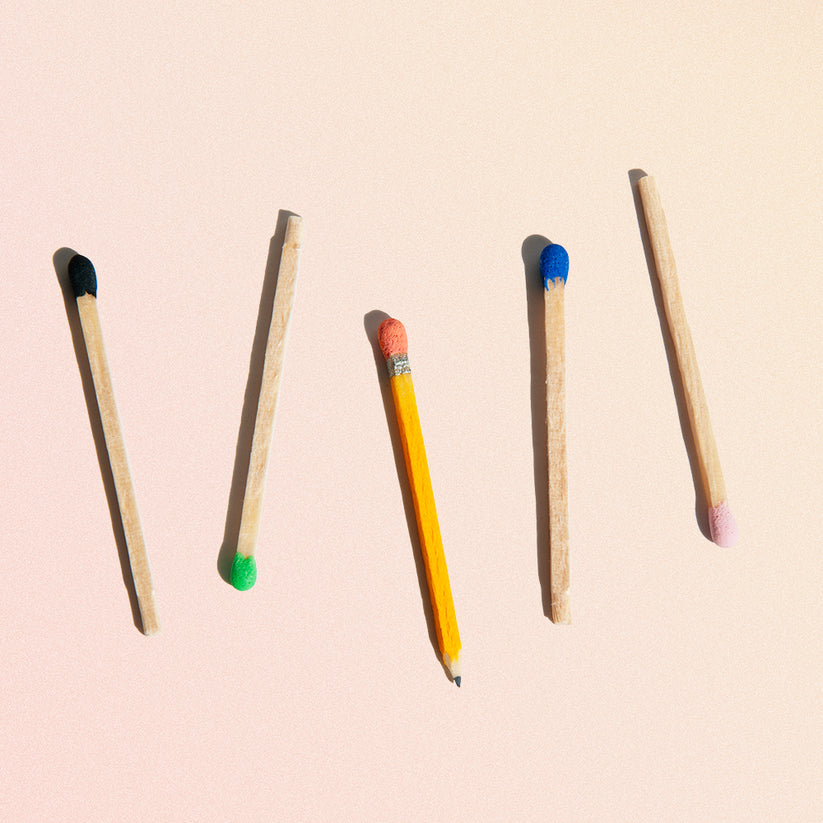Pencil Lit In Matches – Wask